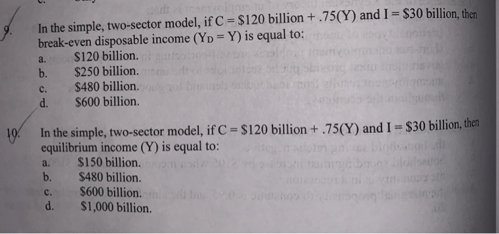 Solved - SECTION # THE KEYNESIAN MODEL the Keynesian model, | Chegg.com