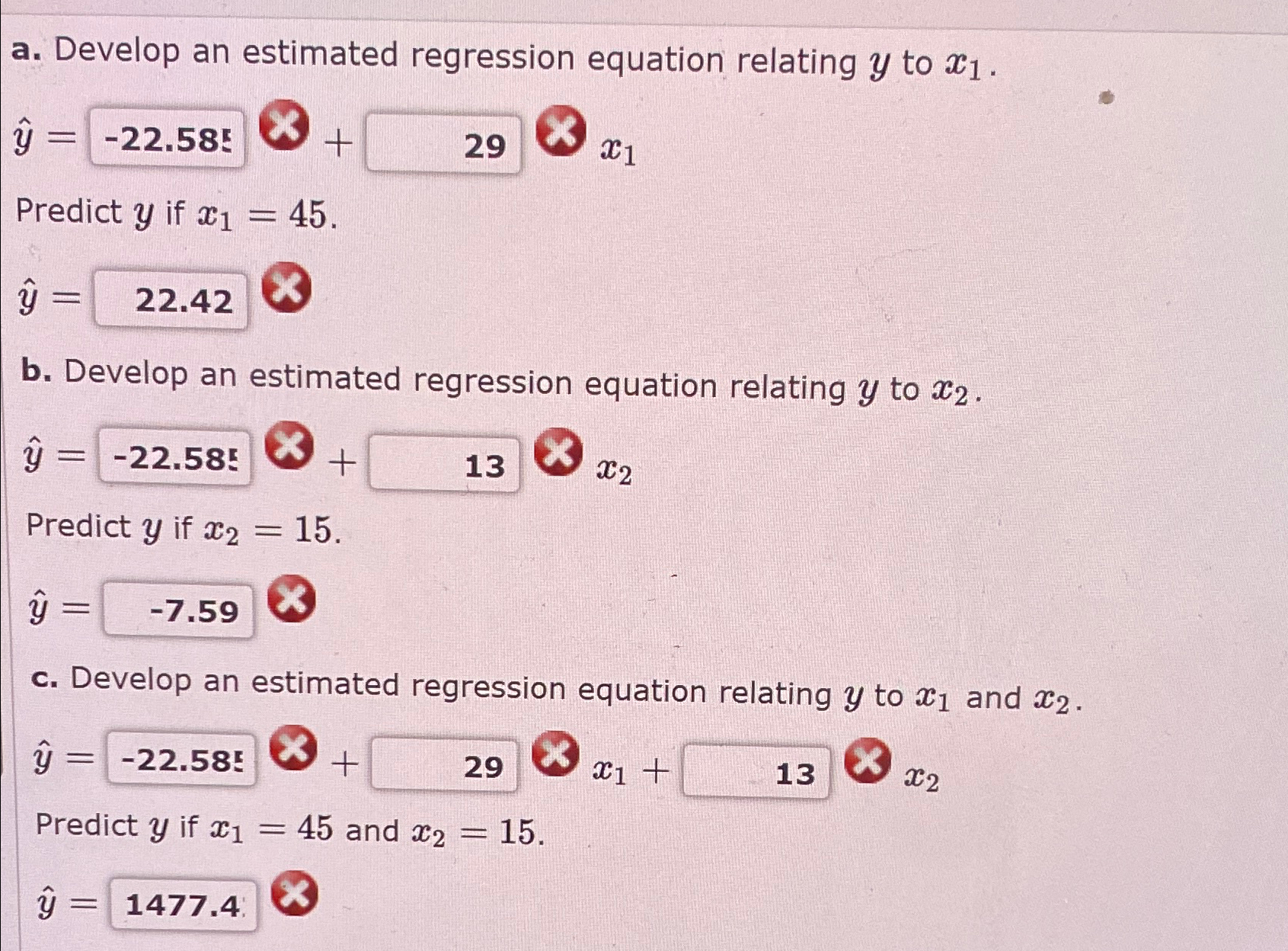 Exercise 15.02 ﻿Algo (Least Square Method)Hint(s) | Chegg.com