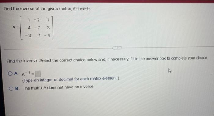 Solved Explain why the columns of an nxn matrix A span R" | Chegg.com