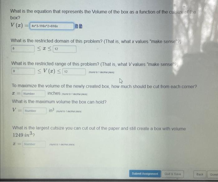 Solved We are constructing a box from a rectangular piece of | Chegg.com