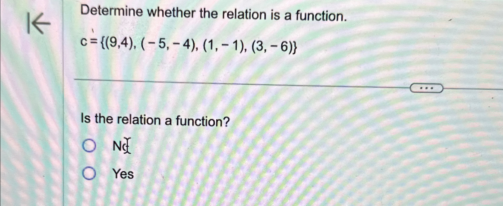 Solved Determine whether the relation is a | Chegg.com