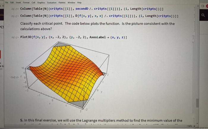 Solved 4. In this exercise the goal is to find and classify | Chegg.com Solved 4. In this exercise the goal is to find and classify | Chegg.com