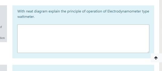 Solved With neat diagram explain the principle of operation | Chegg.com