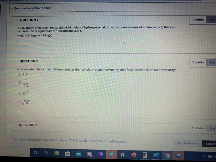 Solved Question Completion Status: QUESTION 1 1 points Save | Chegg.com