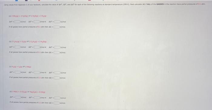 Solved Using values from Appendix C of your textbook, | Chegg.com