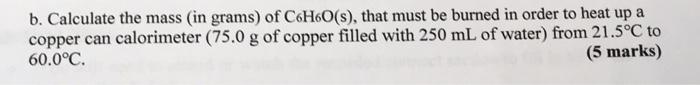 Solved 2. Phenol, a fuel with the formula C6H60(s), has a | Chegg.com