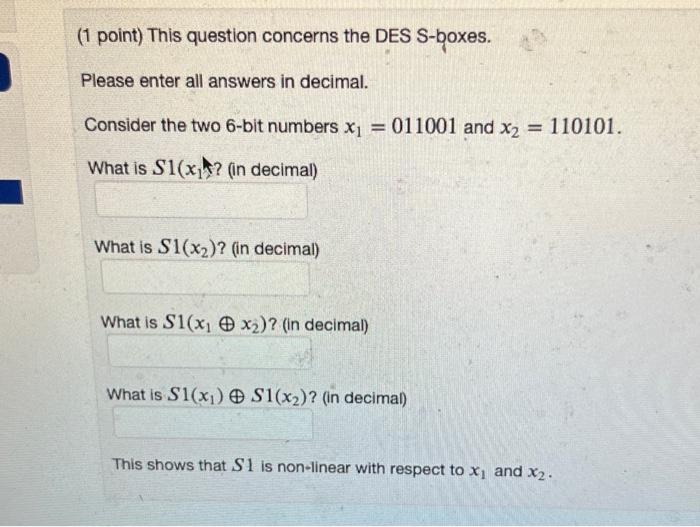 Solved Please enter all answers in decimal. Consider the two | Chegg.com