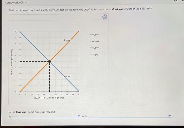 Solved 8. Short-run and long-run effects of a shift in | Chegg.com