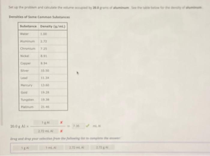 Solved Set up the problem and calculate the volume occupied | Chegg.com