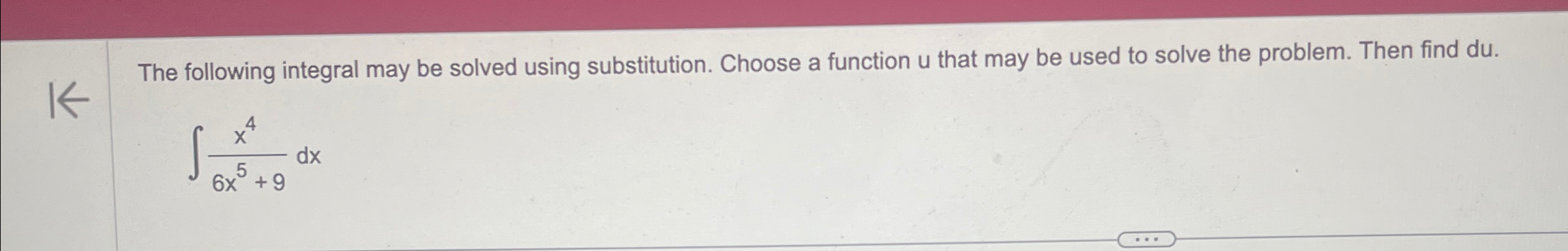Solved The following integral may be solved using | Chegg.com