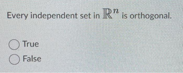 Solved The following vectors span R4 | Chegg.com