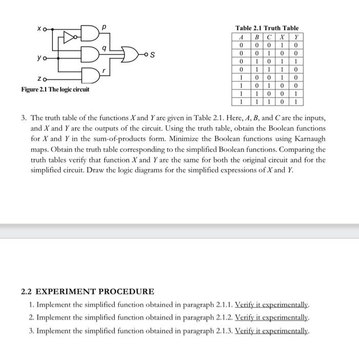 Solved 1. Simplify the Boolean Function F=X′Y′+X′Y+XY to a | Chegg.com