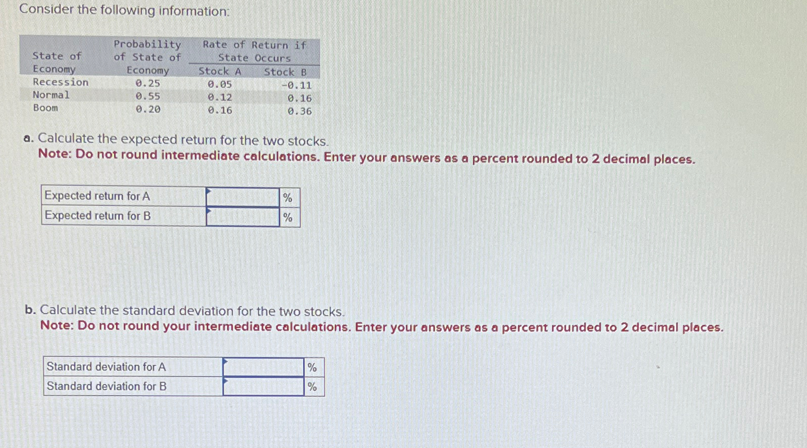 Solved Consider the following | Chegg.com