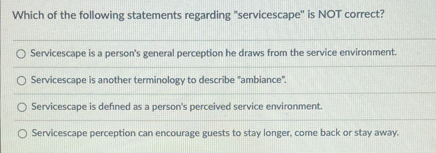 Solved Which of the following statements regarding | Chegg.com