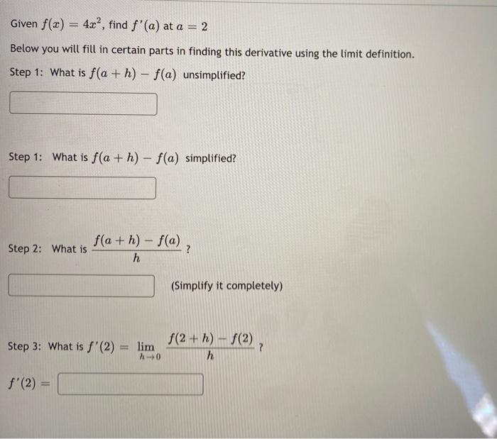 Solved For the graph f(x) above, find: Find: limx→1−f(x)= | Chegg.com