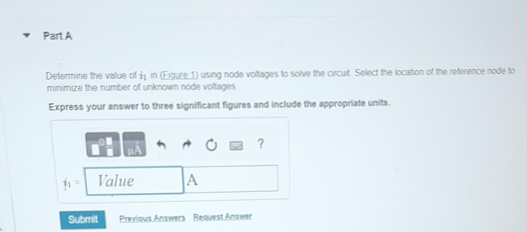 Solved Suppose that Is=3 A,R1=7Ω, and R2=20Ω. Figure 1 of | Chegg.com
