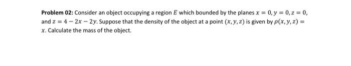 Solved - Set up iterated triple integrals corresponding to | Chegg.com