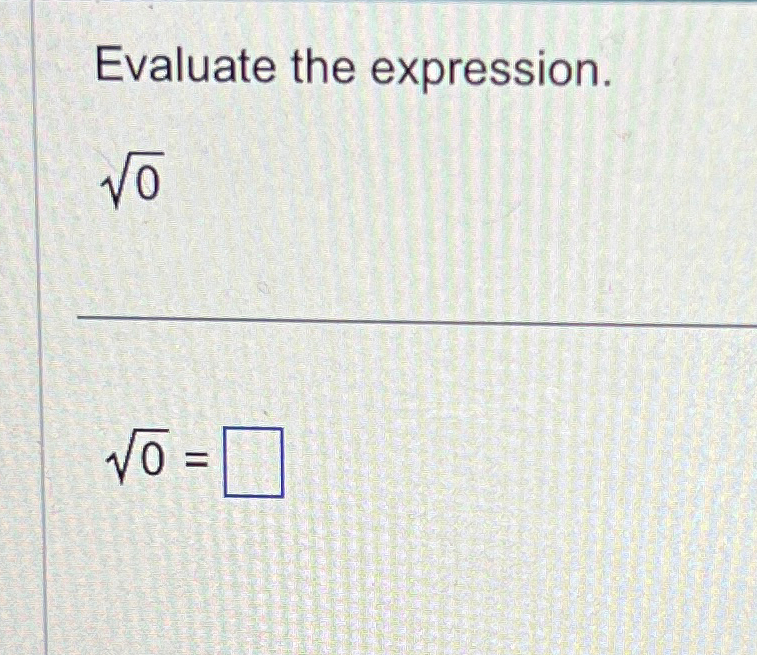 Solved Evaluate the expression.0202= | Chegg.com
