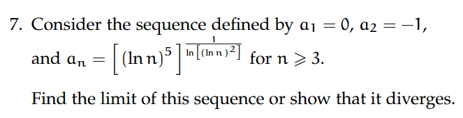 Solved Consider the sequence defined by a1=0,a2=-1,and | Chegg.com