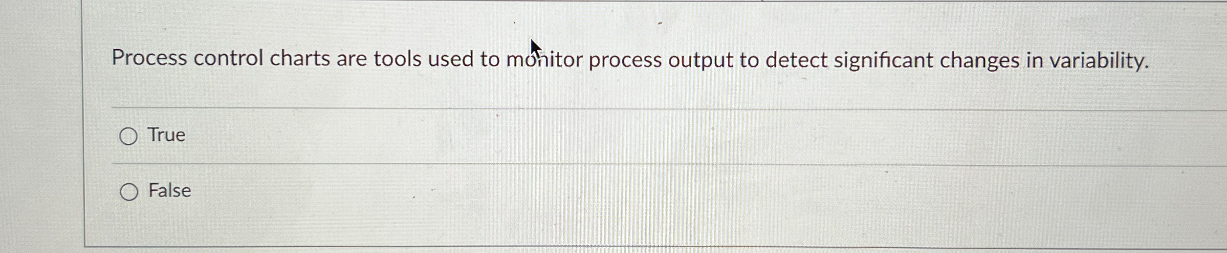 Solved Process control charts are tools used to monitor | Chegg.com