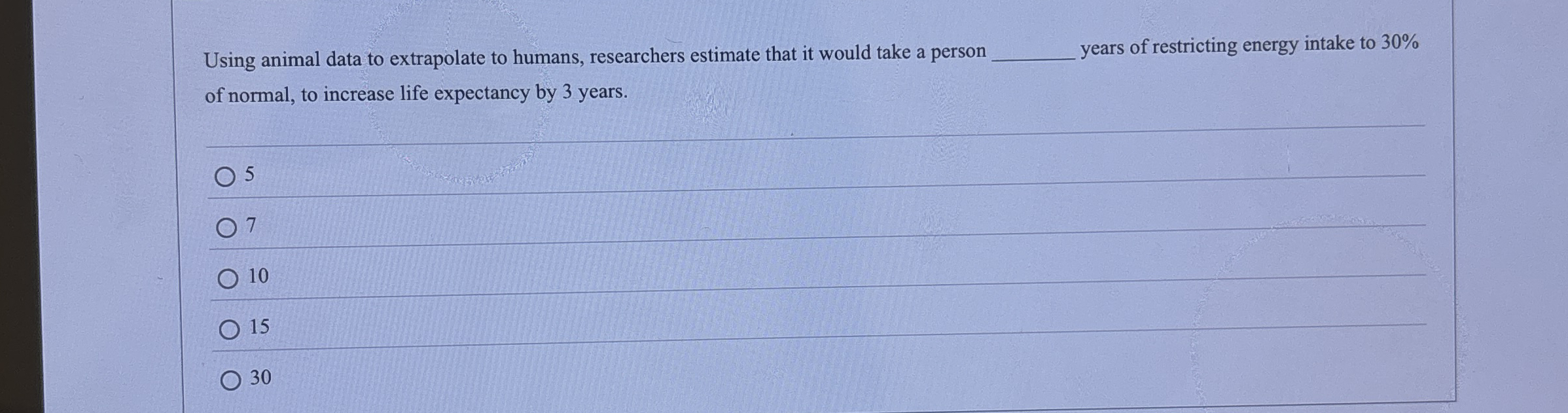 Solved Using animal data to extrapolate to humans, | Chegg.com