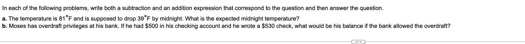 Solved In each of the following problems, write both a | Chegg.com