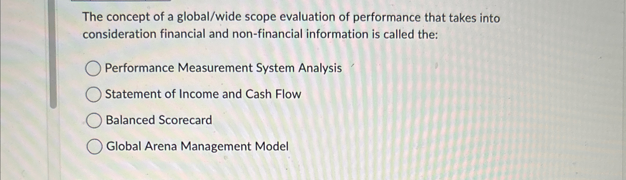 Solved The concept of a global/wide scope evaluation of | Chegg.com