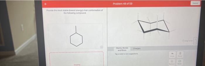 Solved The malecile shewh below is depicted an a spectife | Chegg.com