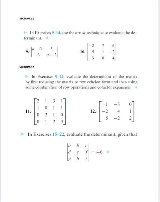 Solved In Exercises 9-14, use the arrow technique to | Chegg.com