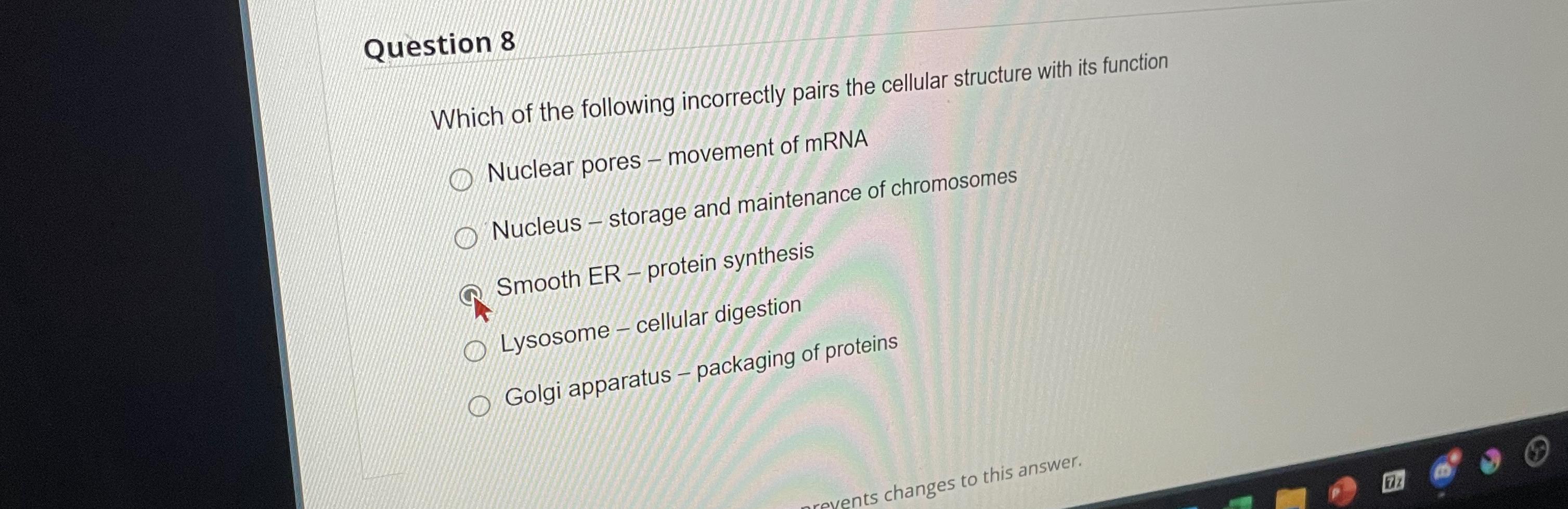 Solved Question 8Which of the following incorrectly pairs | Chegg.com