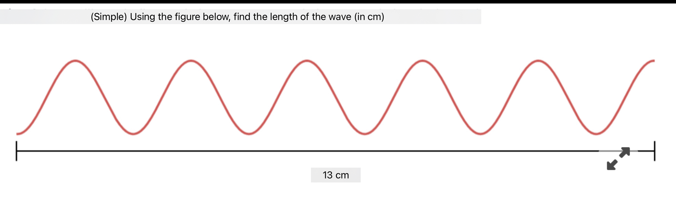 Solved (Simple) ﻿Using the figure below, find the length of | Chegg.com