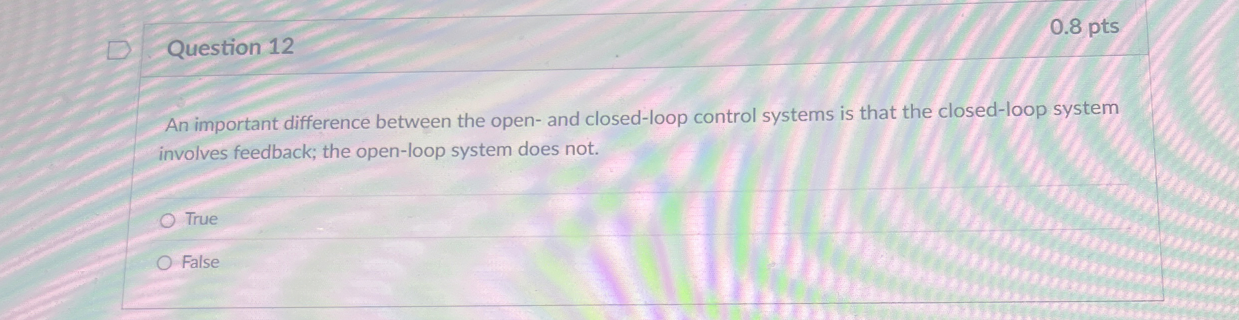 Solved Question 12An important difference between the open- | Chegg.com