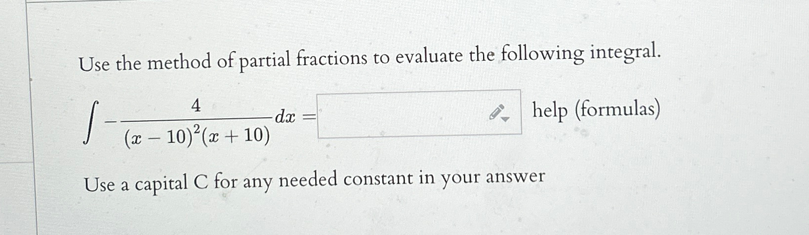 Solved Use the method of partial fractions to evaluate the | Chegg.com