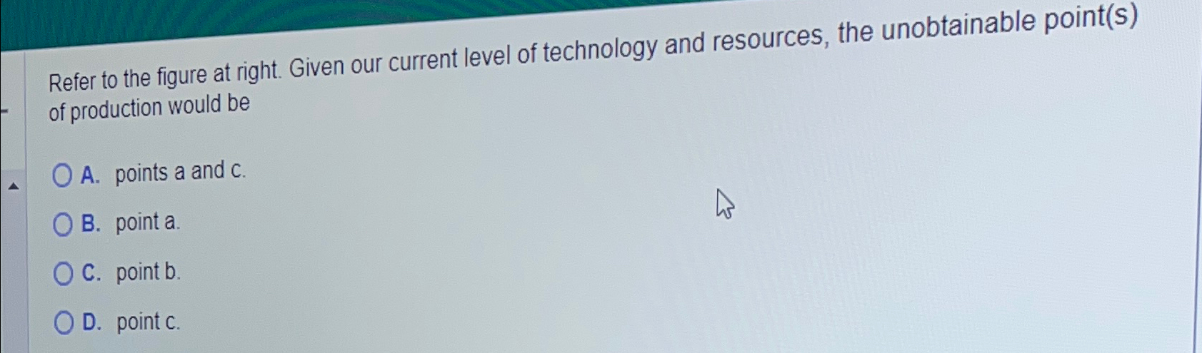 Solved Refer to the figure at right. Given our current level | Chegg.com