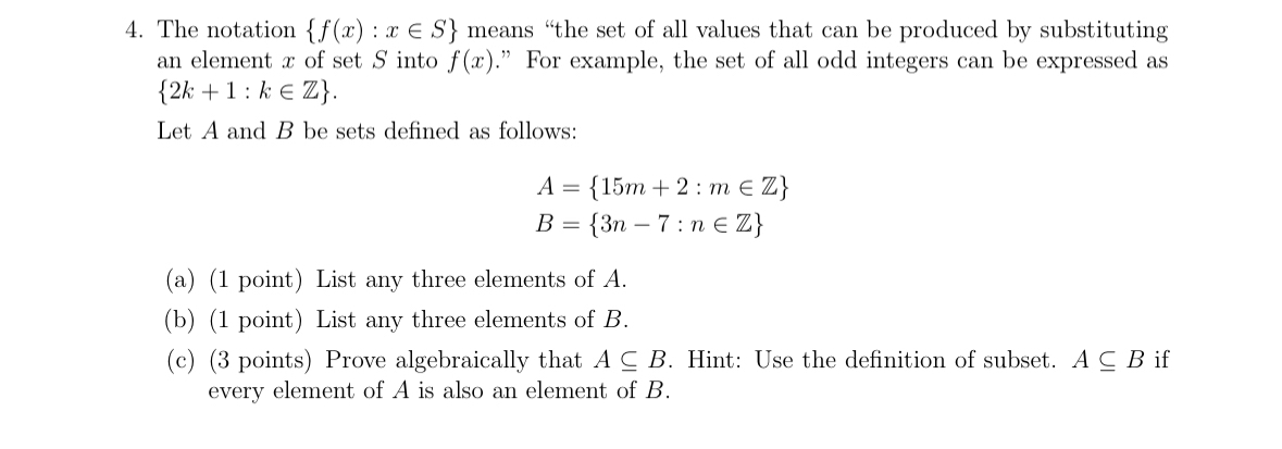 Solved The notation {f(x):xinS} ﻿means "the set of all | Chegg.com