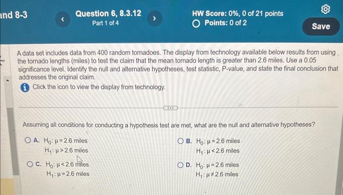 Solved A data set includes data from 400 random tornadoes. | Chegg.com