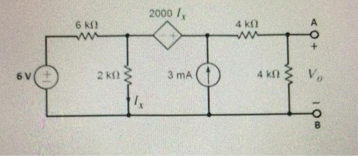 Solved Resolver por Teorema de Thevenin encontrando Rth,Vth, | Chegg ...