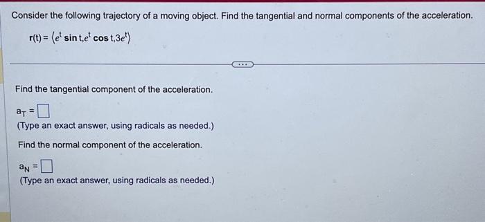 Solved Consider the following trajectory of a moving object. | Chegg.com