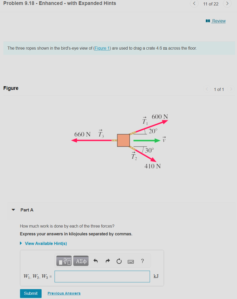 Solved Problem 9.18 - ﻿Enhanced - ﻿with Expanded Hints11 ﻿of | Chegg.com