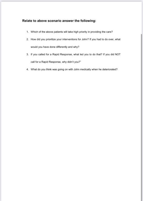 Solved Assignment No.1 Please, read the following scenario | Chegg.com