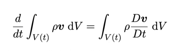 Solved Prove This Relation Using Reynolds Transport Theorem