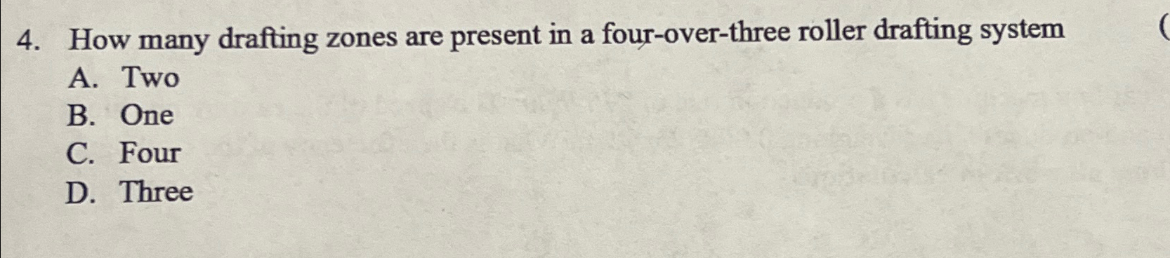 Solved How many drafting zones are present in a | Chegg.com