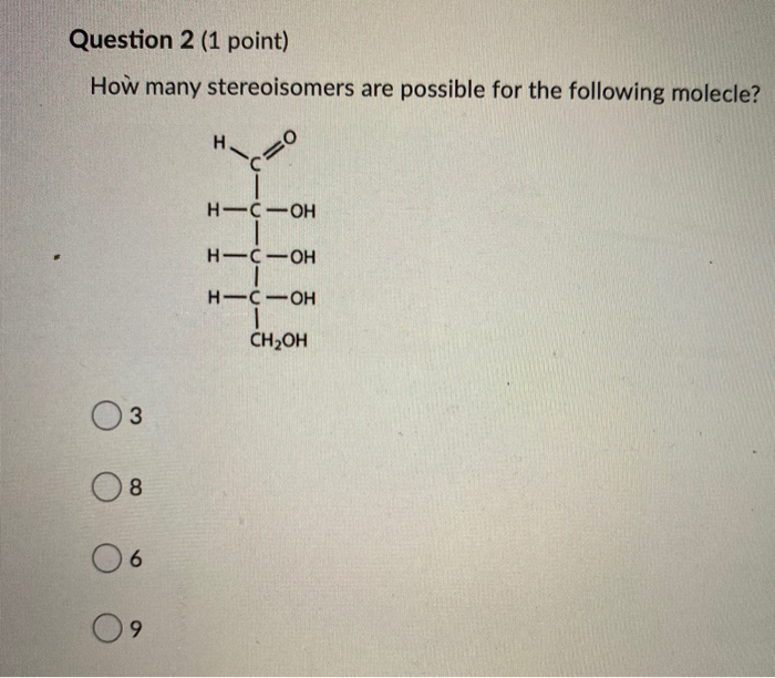 Solved Question 1 (1 point) To what what class of saccharide | Chegg.com Solved Question 1 (1 point) To what what class of saccharide | Chegg.com