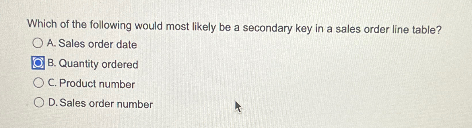 Solved Which of the following would most likely be a | Chegg.com