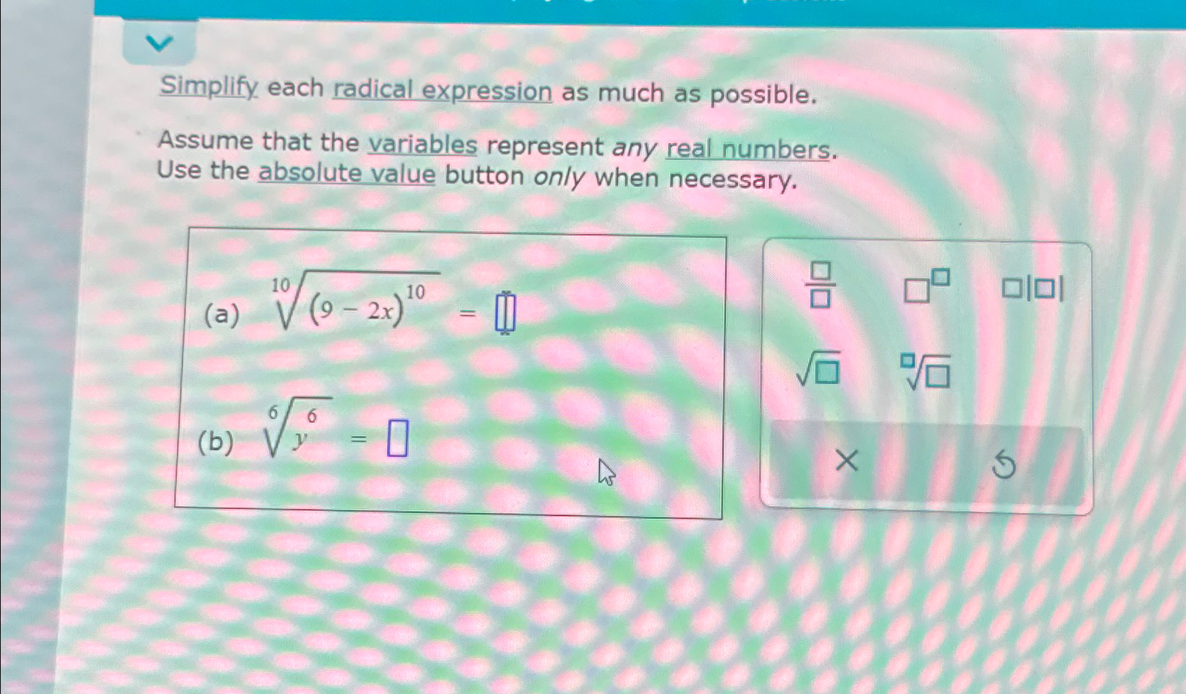 Solved Simplify each radical expression as much as | Chegg.com