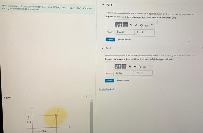 Solved r ares y are he metors and t is in soconds Part A | Chegg.com