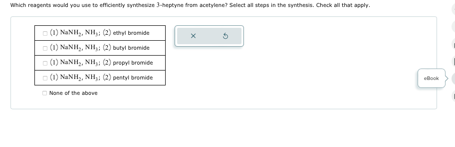 Solved Which reagents would you use to efficiently | Chegg.com