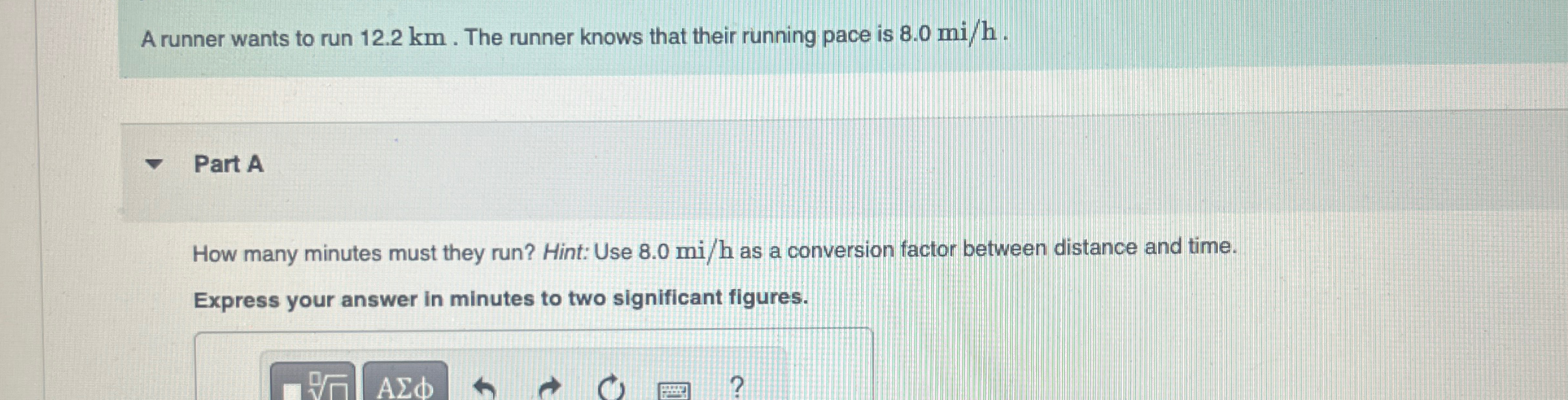 Solved A runner wants to run 12.2km. ﻿The runner knows that | Chegg.com