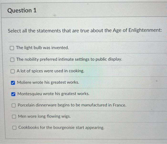 Select all the statements that are true about the Age | Chegg.com