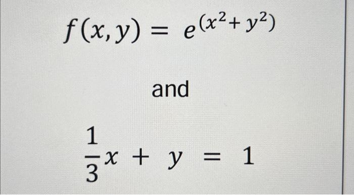Solved Use lagrange multipliers to maximize each | Chegg.com
